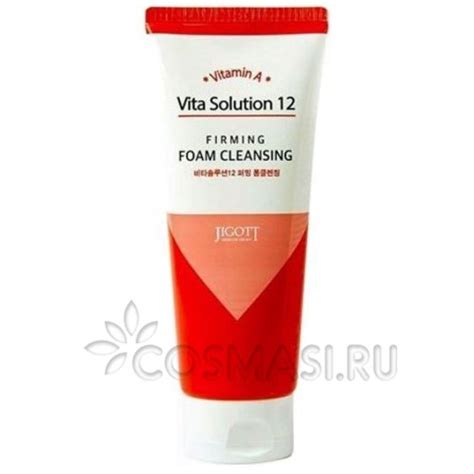 Jigott Vita Solution 12 Firming Foam Cleansing: отзывы, состав, способ ...