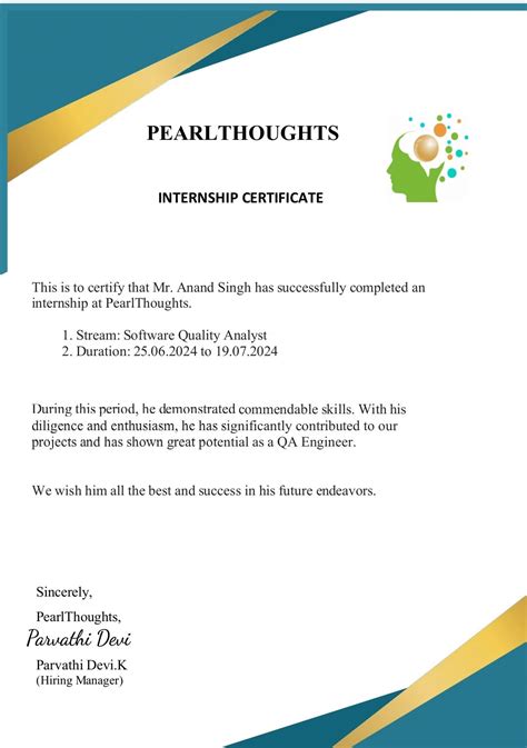 anand singh on linkedin successfully completed qa internship and training as a software testing…