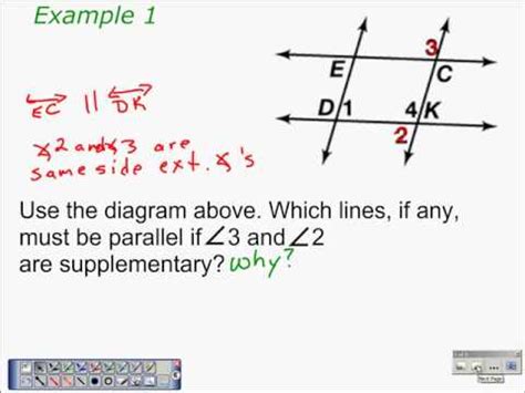 Proving Lines Parallel Geometry Algebra And Geometry Help