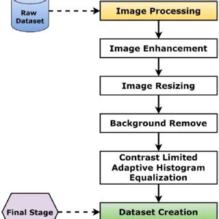 Flowchart for data pre-processing in dataset creation. | Download ...