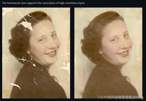 python开源项目之人工智能老照片修复算法学习 python缺失图片修复 csdn博客