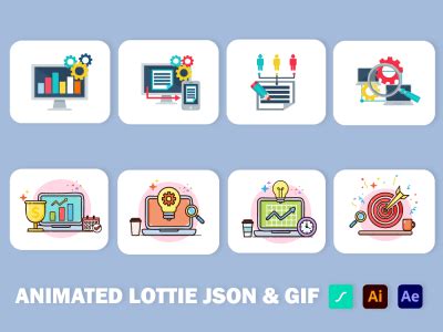A Gif Animation Or Lottie Animation For Your Website Or App Upwork