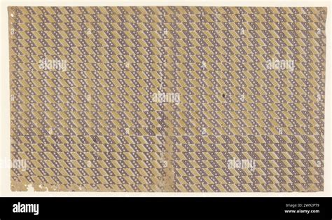 Parallelogram With Three Circles Anonymous 1750 1900 Leaf With