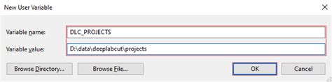 Configuration Deeplabcut Webui