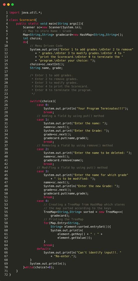 Write A Program That Keeps A Map In Which Both Keys And Valu Quizlet