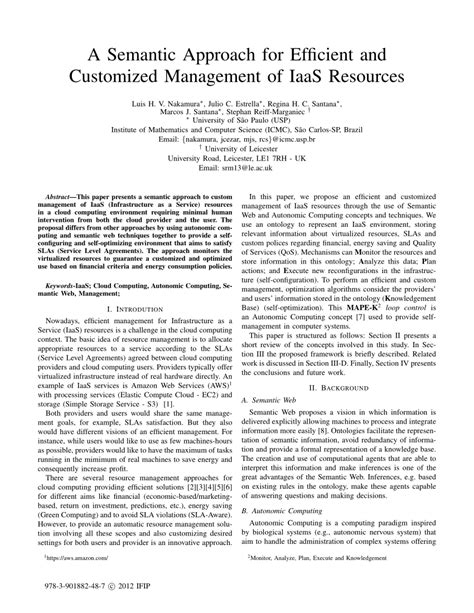 Pdf A Semantic Approach For Efficient And Customized Management Of