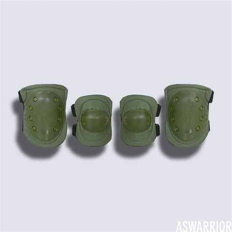 Комплект Наколенки и Налакътници (Green)