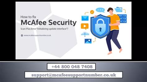 PPT Fix McAfee Initializing Updater Interface Error PowerPoint Presentation ID