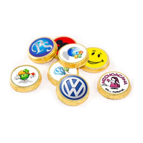 Csoki Medál Egyedi Matricával 5g Spark Promotions Reklámajándék