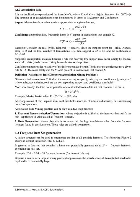 SOLUTION Data Mining Association Analysis Studypool