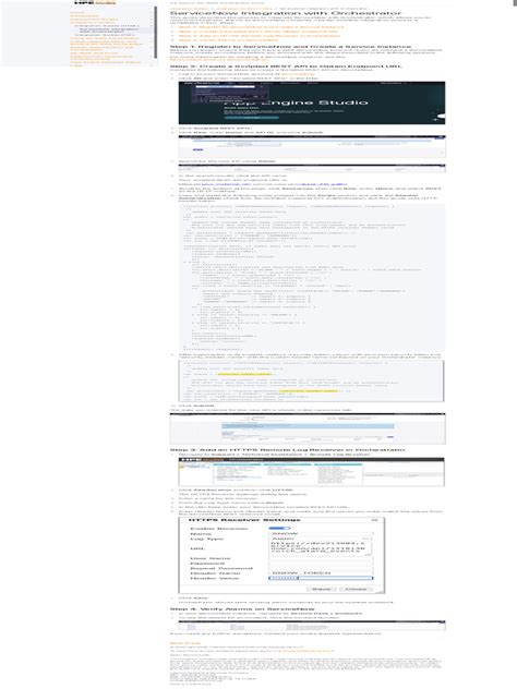 Servicenow Integration With Orchestrator Sd Wan Orchestrator Docs