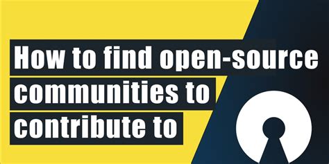 How To Find Open Source Projects To Contribute To DEV Community