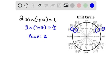 SOLVED Find all solutions sin πθ Numerade