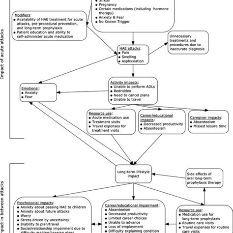 Burden Of Illness In Hereditary Angioedema Conceptual Model Download Scientific Diagram