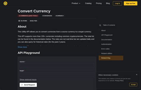 convert currency api apislist