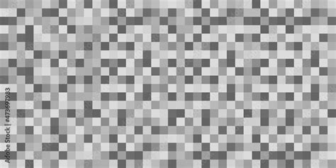 Censored Sign From Pixel Blur Square Grey Background In Mosaic Design