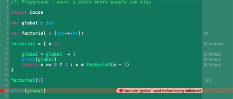 Strange Case Where Swift20 Allows Usage Of An Uninitialised Global
