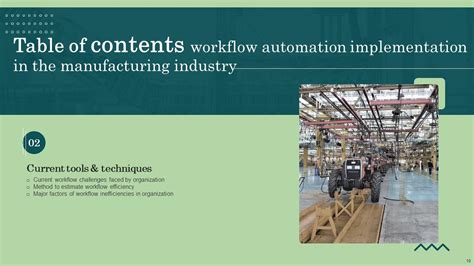 Workflow Automation Implementation In The Manufacturing Industry