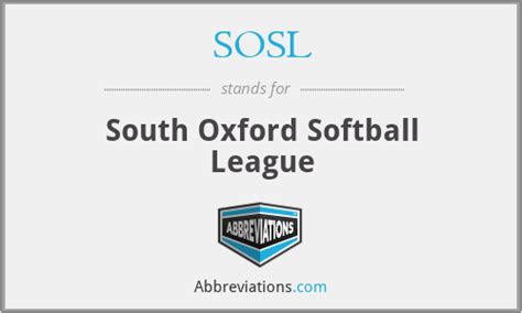 What Does SOSL Stand For