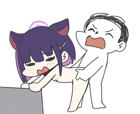 Shiijeikun Doodle Sensei Blue Archive Kazusa Blue Archive Sensei Blue Archive Blue