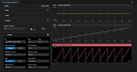 Click To Code Tsp Toolkits I V Script Generation Beta For The Mp5000