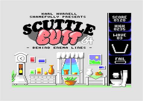 Indie Retro News Scuttlebutt Behind Enema Lines New game from Karl Hörnell for C64