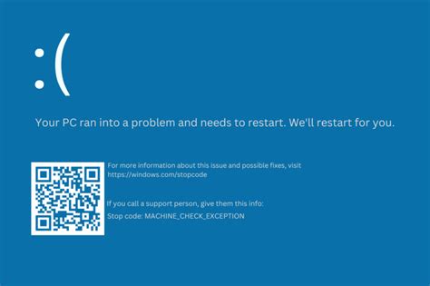 How To Fix The Machinecheckexception Error In Windows Step By Step