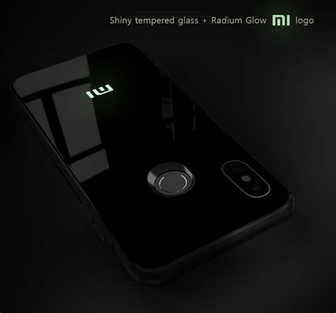 Vaku Xiaomi Redmi Note Pro Radium Glow Light Illuminated Mi Logo D Designer Case Back Cover