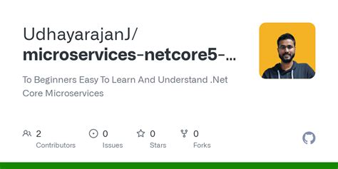 github udhayarajanj microservices netcore5 mongo to beginners easy