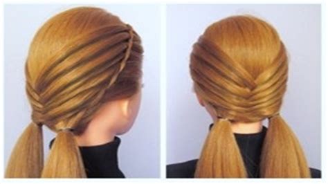 آموزش گام به گام مدل مو بسیار زیبا و شیک و متفاوت دخترانه نماشا