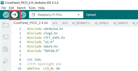 Pico HMI Inch Arduino Tutorial Elecrow Wiki