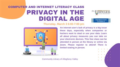 Internet Privacy Class Website Slide Community Library Of Allegheny