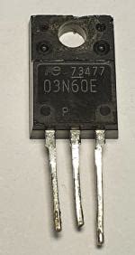 03N60N, Tube 03N60N; Röhre 03N60N ID87149, Transistor | Radiomuseum.org