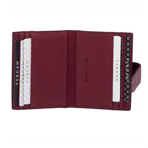 Универсален кожен калъф за документи в цвят бордо Онлайн магазин Tergan Bg Портфейли чанти