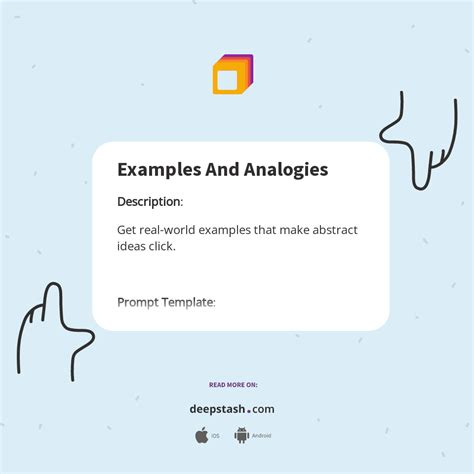 Examples And Analogies Deepstash