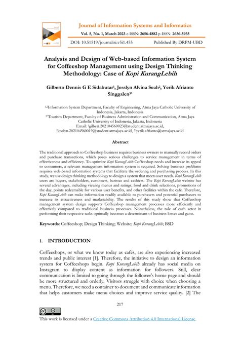 (PDF) Analysis and Design of Web-based Information System for ...
