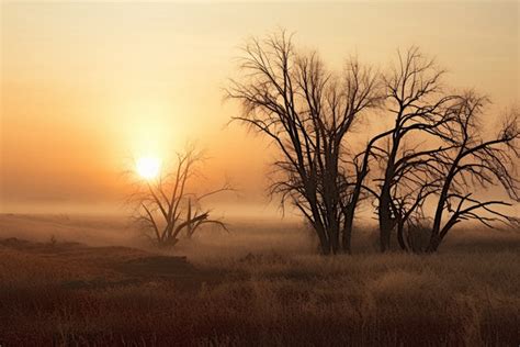 풀과 나무 바위 위로 떠오르는 태양 가을 감성 경기도 배경 일러스트 및 사진 무료 다운로드 Pngtree