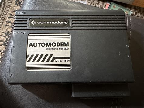 Automodem 1650 With Serial Number 000003 R Commodore