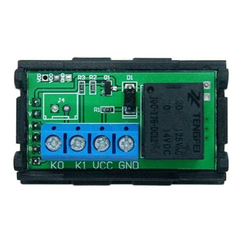 Digital Delay Timer Cycle Relay Dual Led Display Hitam Digiware Store