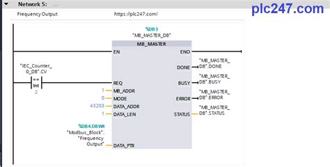 ATV312 Schneider "Modbus RTU" Siemens S7-1200 Tutorial - plc247.com