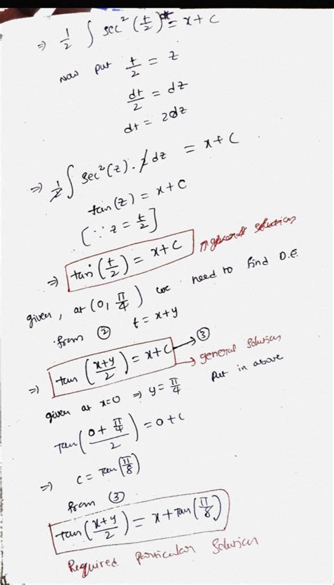 [solved] Solve The First Order Differential Equation And Identify What