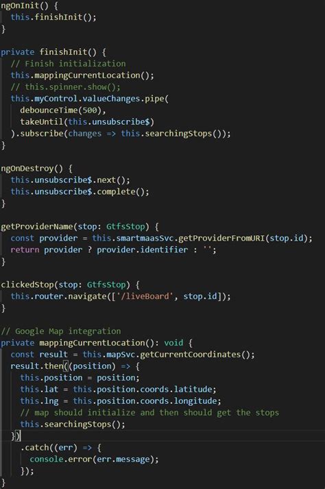 Angular Ng Cordova Navigatorgeolocation Stops The Application After