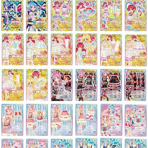 New Anime Aikatsu Card Day Rare Flashcards Game Console Kawaii Clothes