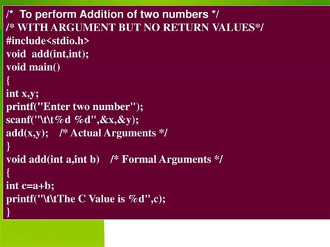 functions in c powerpoint slides learnpick india