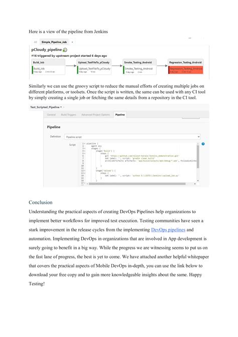 Understanding Devops Pipelines To Build Effective Workflowspdf