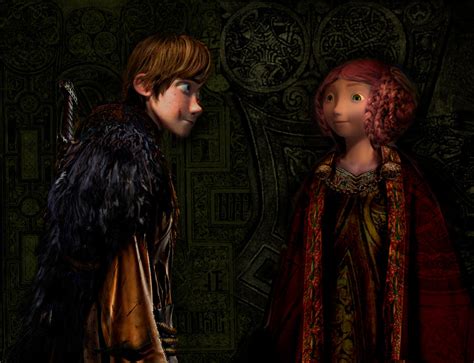 Merida And Hiccup By Valfrika On Deviantart