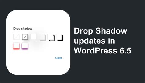 What Is Drop Shadow In Wordpress My Blog