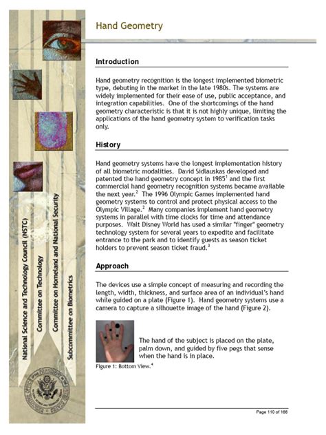 Hand Geometry Pdf Biometrics Receiver Operating Characteristic