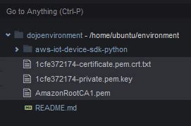 Aws Dojo Workshop Using Python To Communicate With Aws Iot Core
