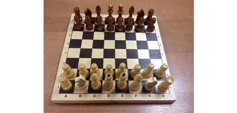 Расположение фигур на шахматной доске с фото и названием